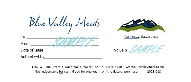 Collections – Blue Valley Meats